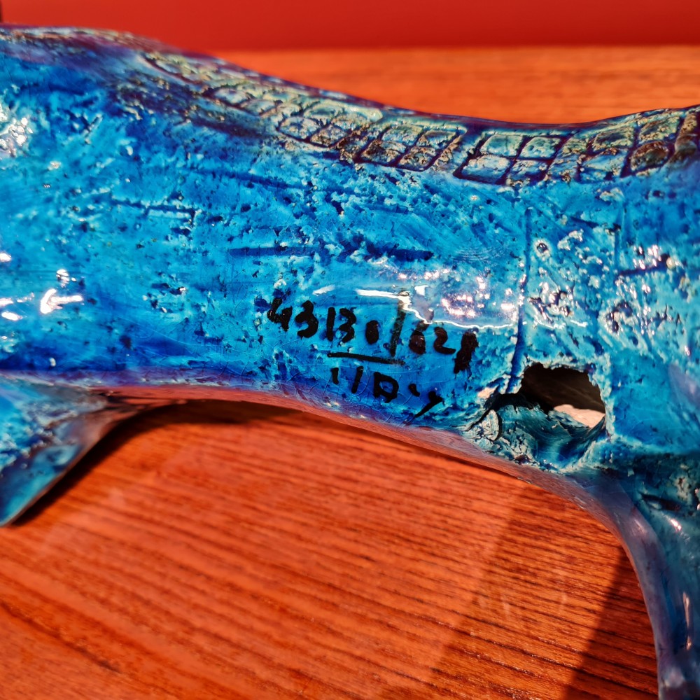 Blue Bitossi Bull