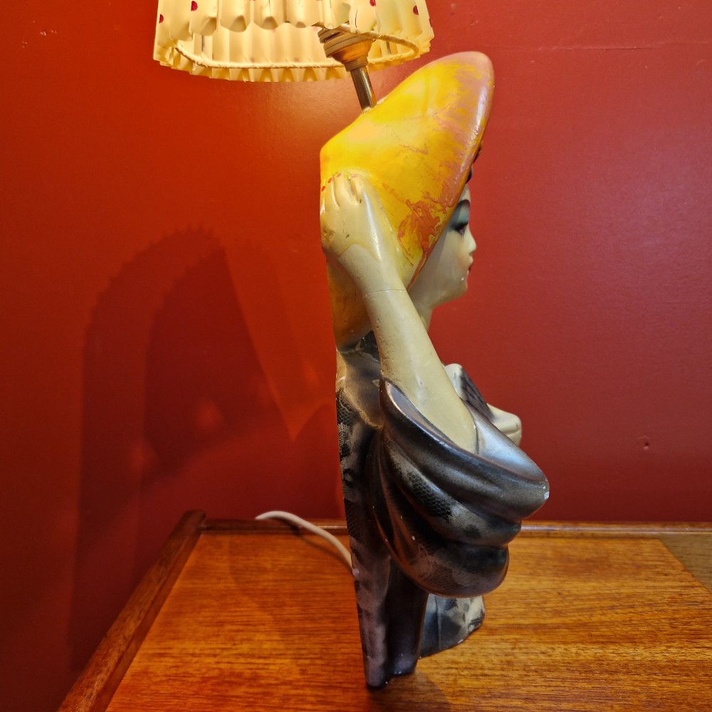 Oriental Lady Table Lamp